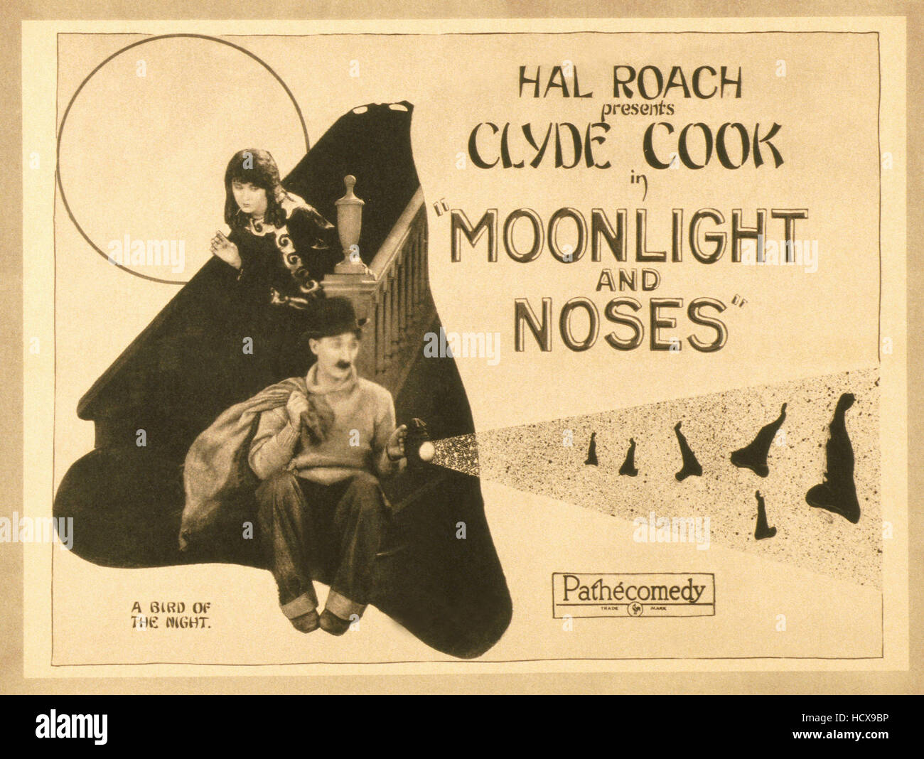 MOONLIGHT AND NOSES, Fay Wray (top), Clyde Cook, 1925 Stock Photo - Alamy