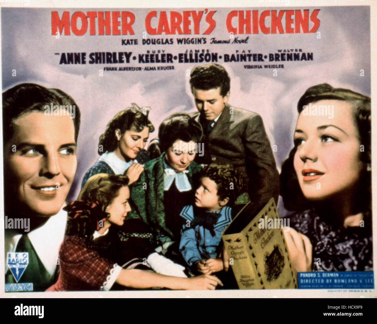 MOTHER CAREY'S CHICKENS, James Ellison, Anne Shirley, Ruby Keeler, Fay ...