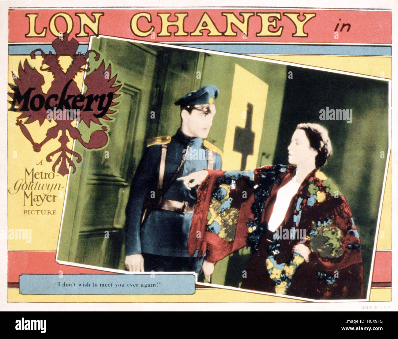 MOCKERY, from left: Lon Chaney, Barbara Bedford, 1927 Stock Photo - Alamy