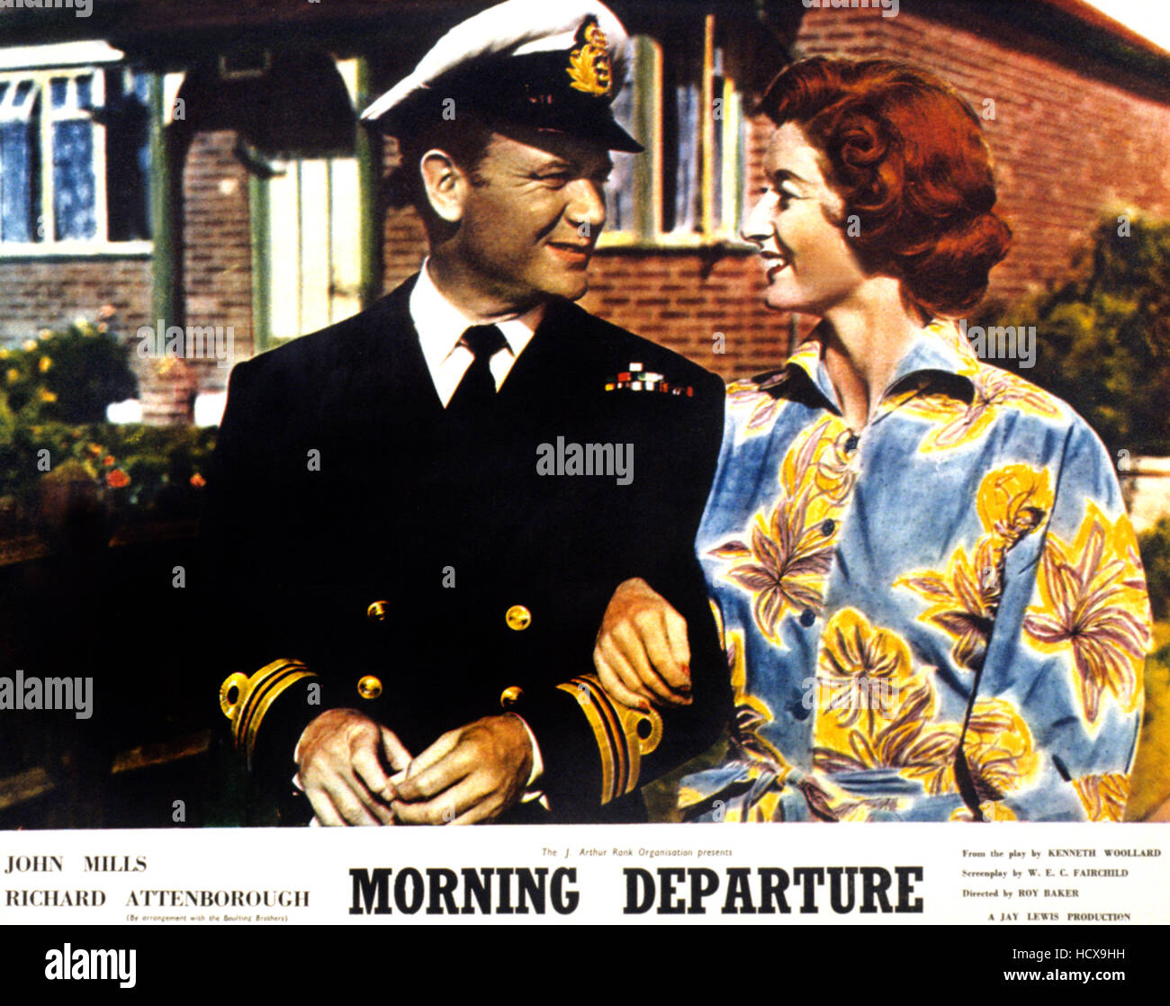 MORNING DEPARTURE, (aka OPERATION DISASTER), US lobbycard, from left ...