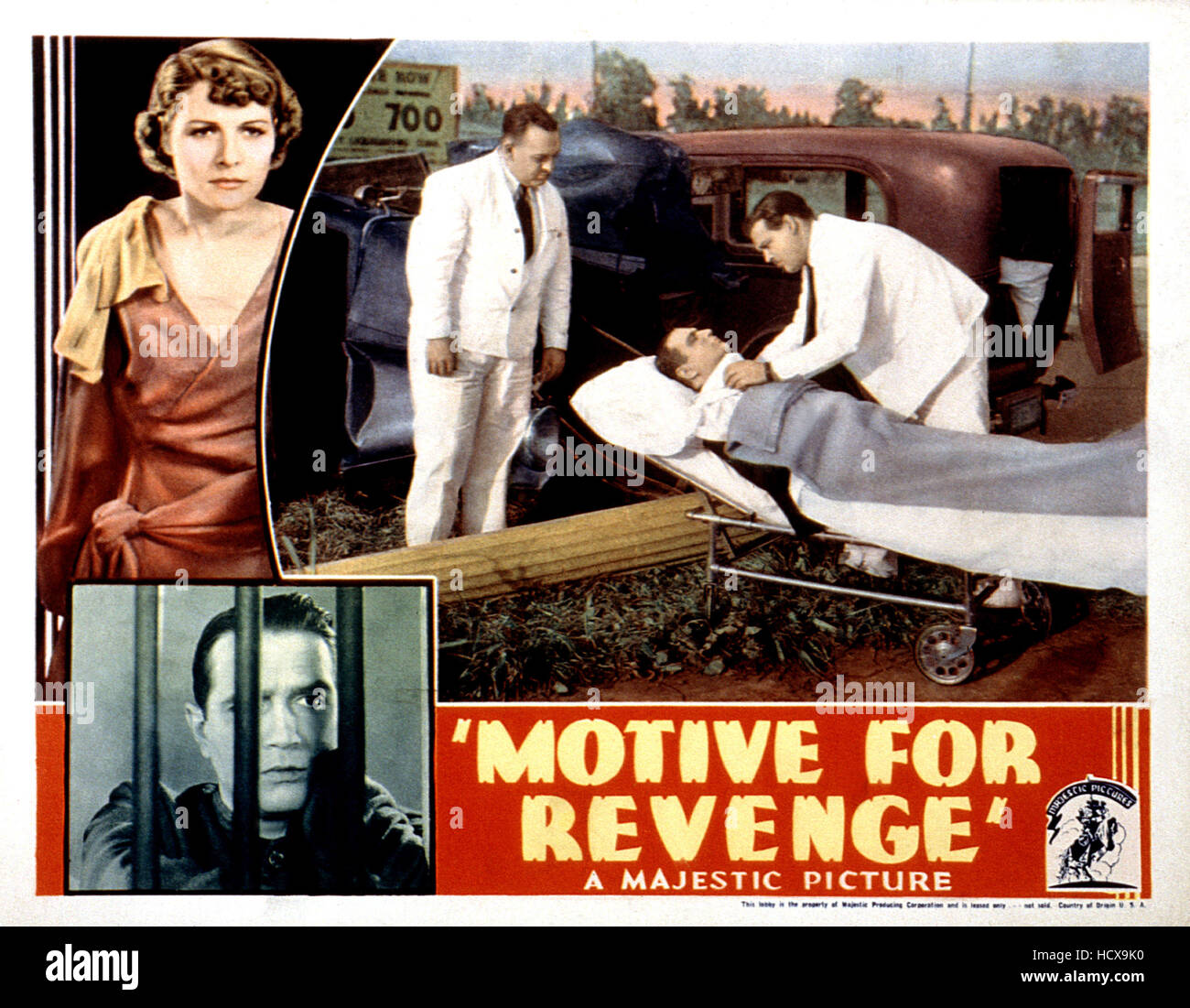 MOTIVE FOR REVENGE, second from left: Donald Cook, 1935 Stock Photo - Alamy