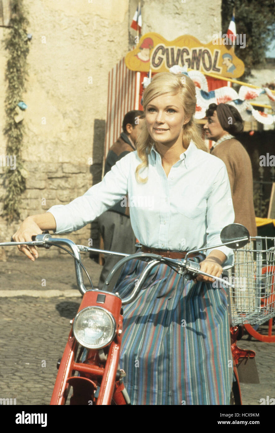 MONKEYS, GO HOME!, Yvette Mimieux, 1967 Stock Photo - Alamy