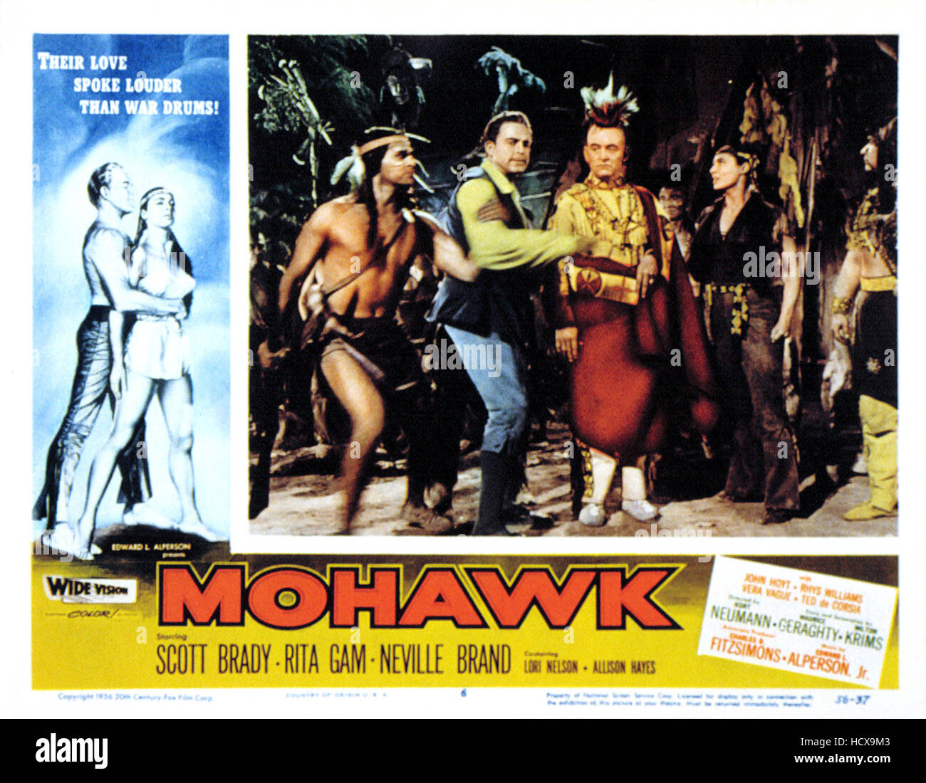 MOHAWK, Scott Brady, 1956 Stock Photo - Alamy