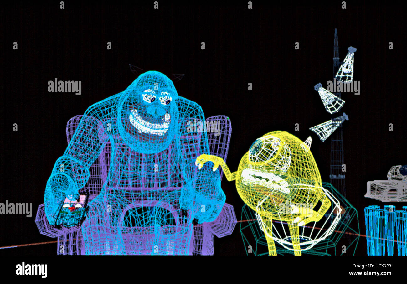 MONSTERS INC., characters of James P. "Sulley" Sullivan, and Mike ...