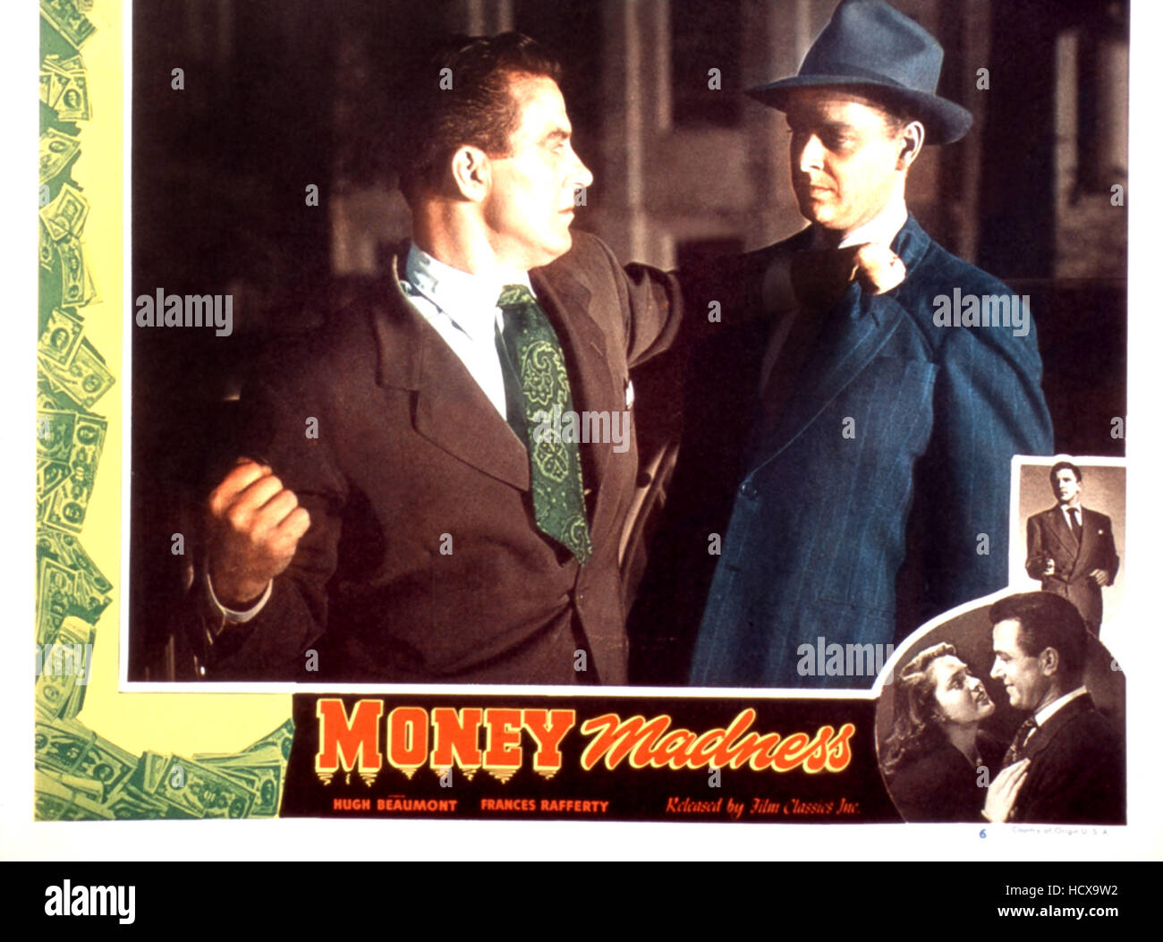 MONEY MADNESS, from left: Hugh Beaumont, Harlan Warde, 1948 Stock Photo ...