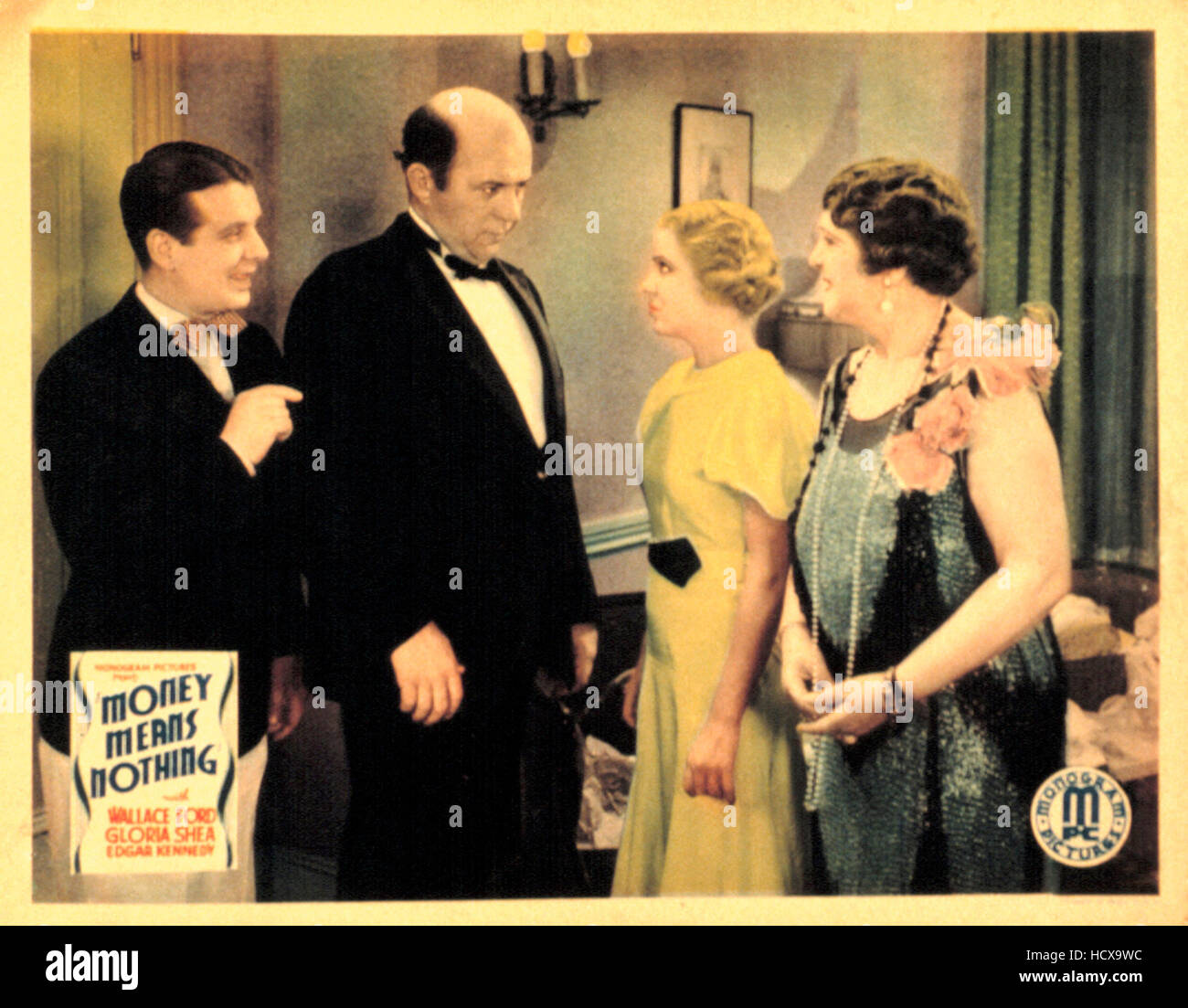 MONEY MEANS NOTHING, Wallace Ford, Edgar Kennedy, Gloria Shea, 1934 ...