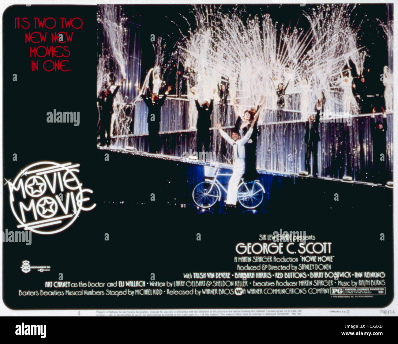 MOVIE MOVIE, 1978. © Warner Bros./ Courtesy: Everett Collection Stock ...
