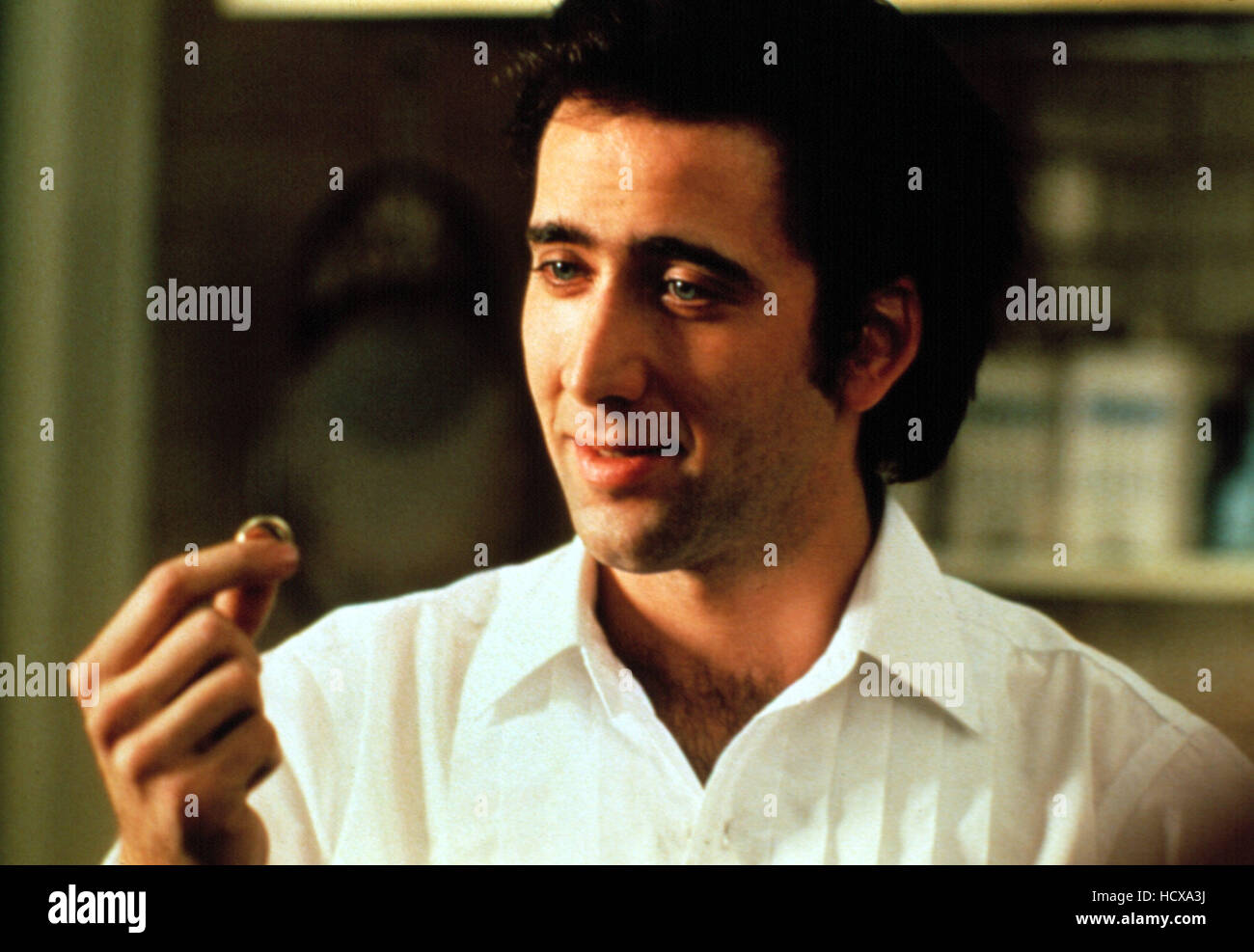 MOONSTRUCK, Nicolas Cage, 1987 Stock Photo - Alamy
