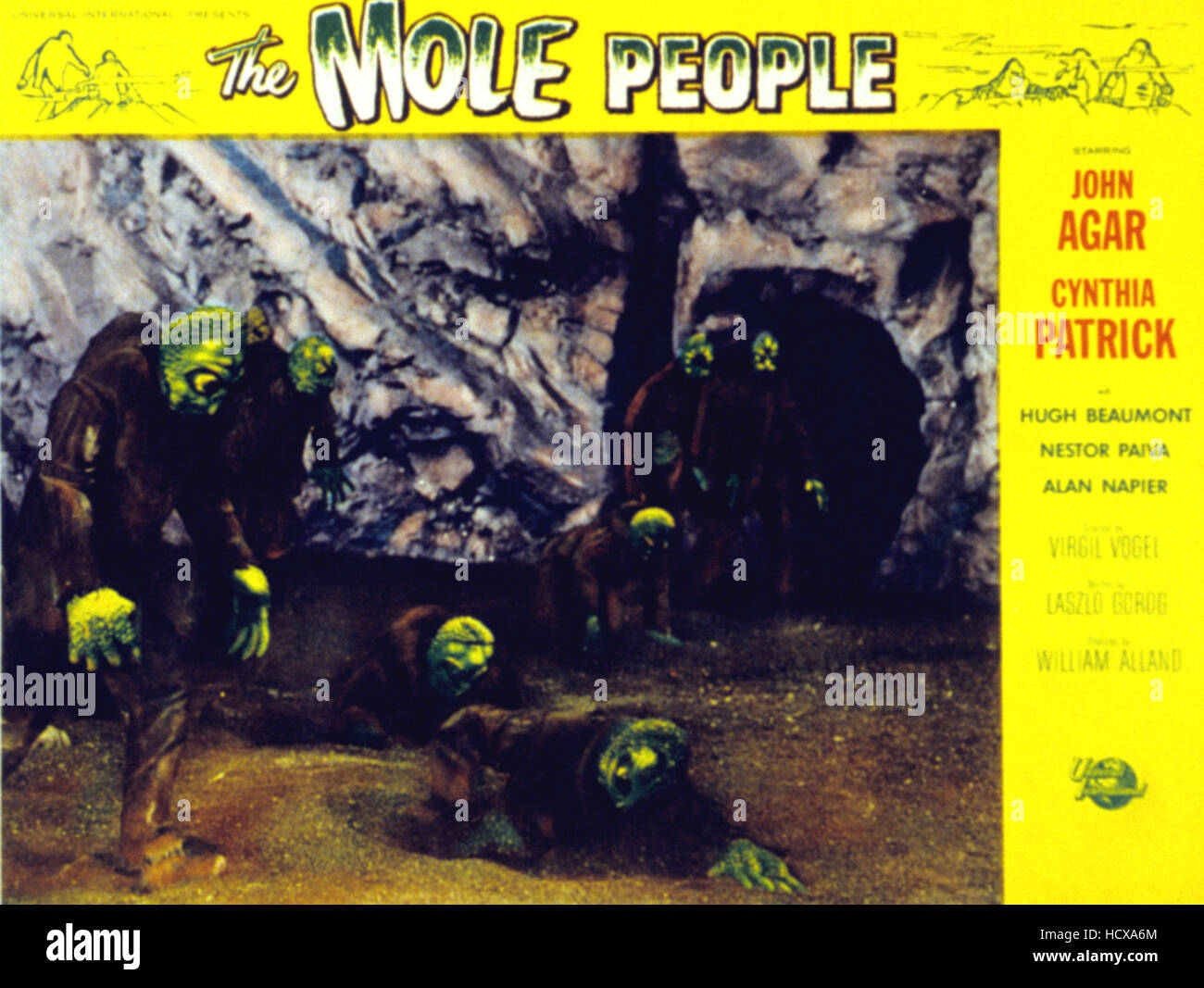 THE MOLE PEOPLE, 1956 Stock Photo - Alamy