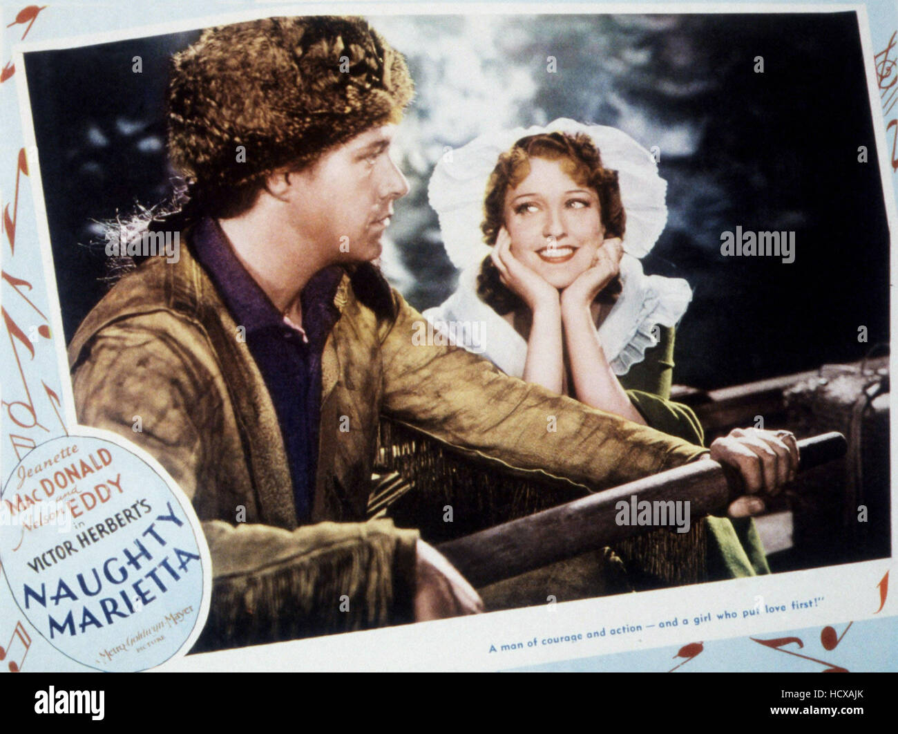 NAUGHTY MARIETTA, Nelson Eddy, Jeanette MacDonald, 1935 Stock Photo - Alamy