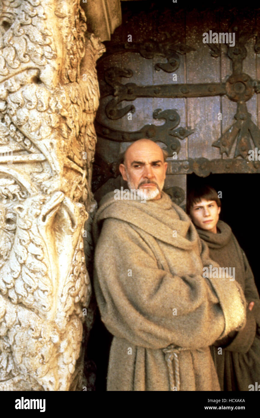 THE NAME OF THE ROSE, Sean Connery, Christian Slater, 1986. TM and ...