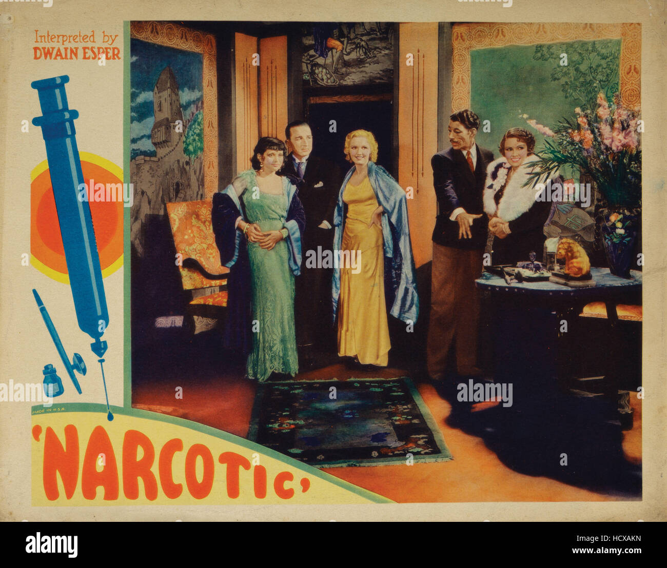 NARCOTIC, Joan Dix, Harry Cording, Jean Lacy, J. Stuart Blackton, Jr ...