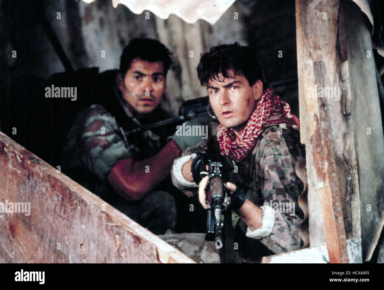 NAVY SEALS, Paul Sanchez, Charlie Sheen, 1990 Stock Photo - Alamy