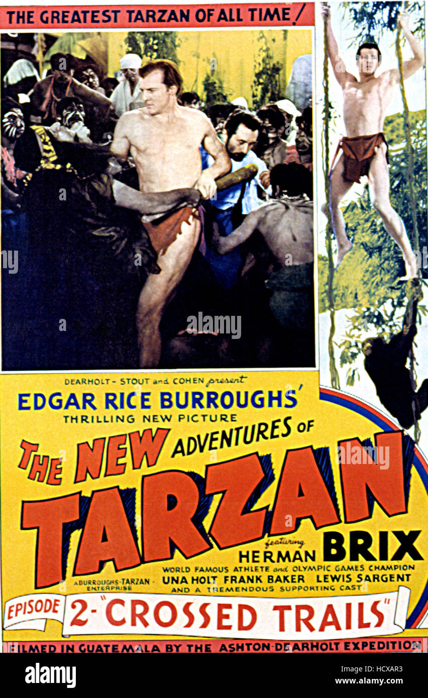 THE NEW ADVENTURES OF TARZAN, Herman Brix [aka Bruce Bennett], 1935 ...