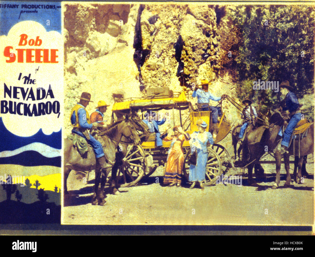 NEVADA BUCKAROO, Dorothy Dix, Artie Ortego, Bob Steele, 1931 Stock Photo - Alamy