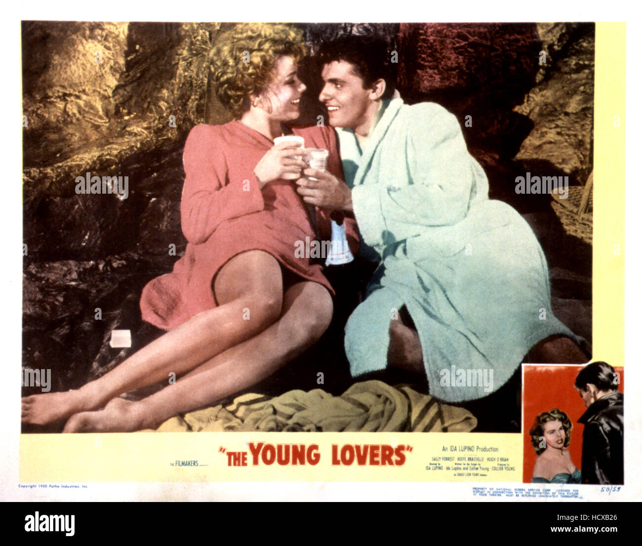 NEVER FEAR (aka THE YOUNG LOVERS), Sally Forrest, Keefe Brasselle, 1949 ...