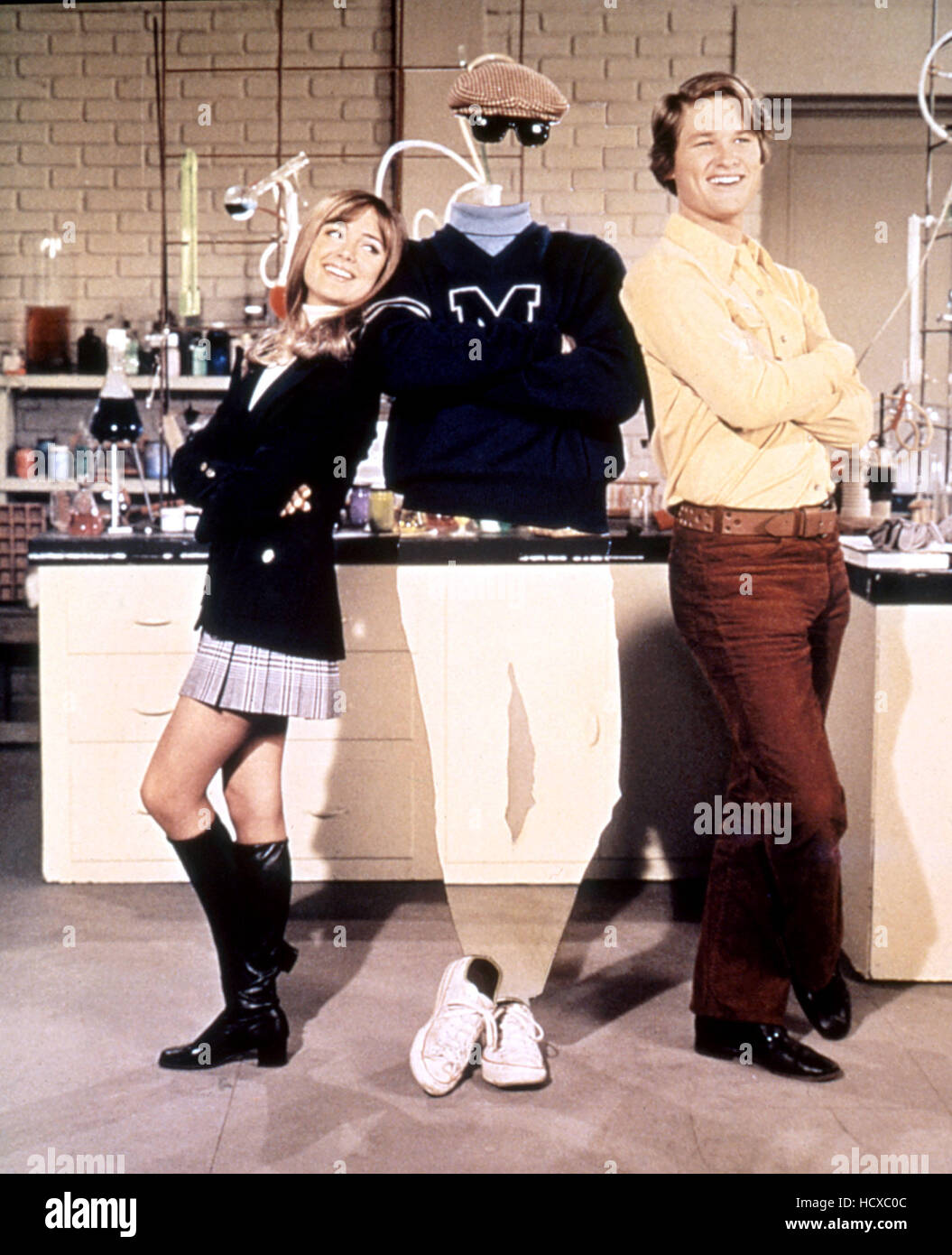 NOW YOU SEE HIM NOW YOU DON'T, Joyce Menges, Kurt Russell, 1972 Stock ...