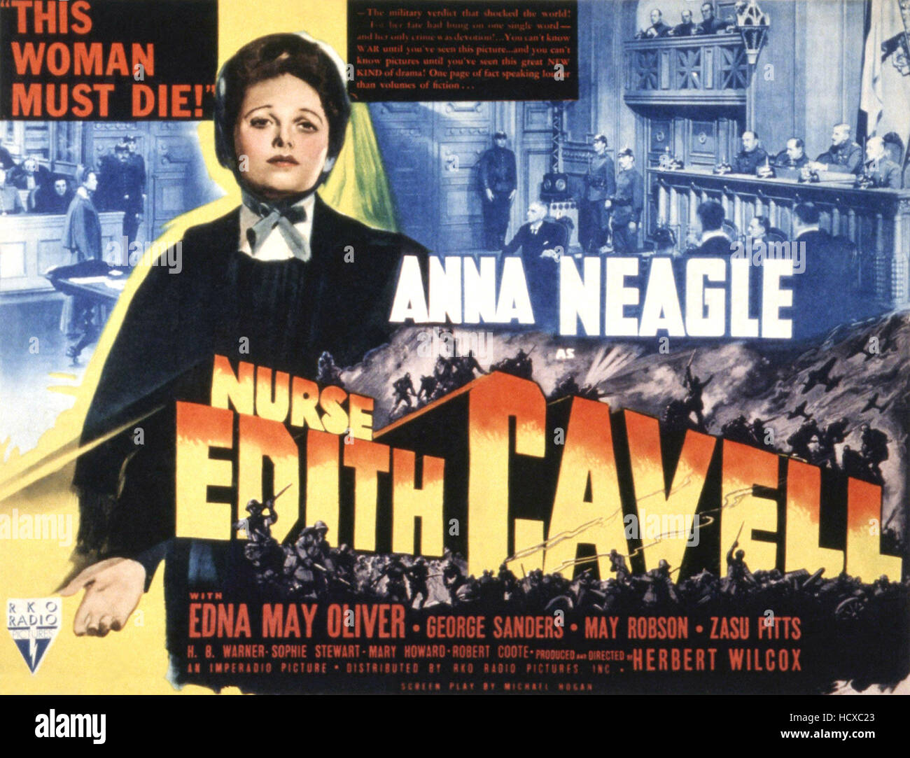 NURSE EDITH CAVELL, Anna Neagle, 1939 Stock Photo - Alamy
