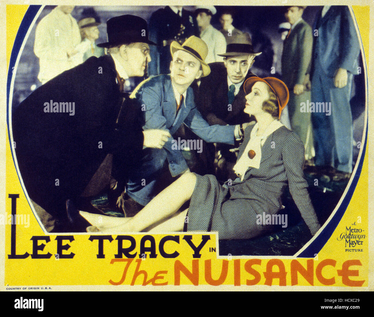 THE NUISANCE, Frank Morgan, Lee Tracy, Madge Evans, 1933 Stock Photo - Alamy