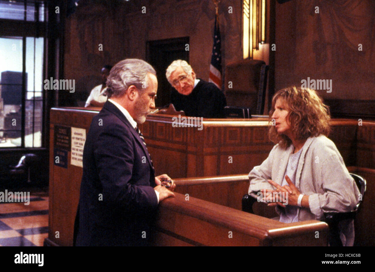 NUTS, Richard Dreyfuss, James Whitmore, Barbra Streisand, 1987 Stock ...