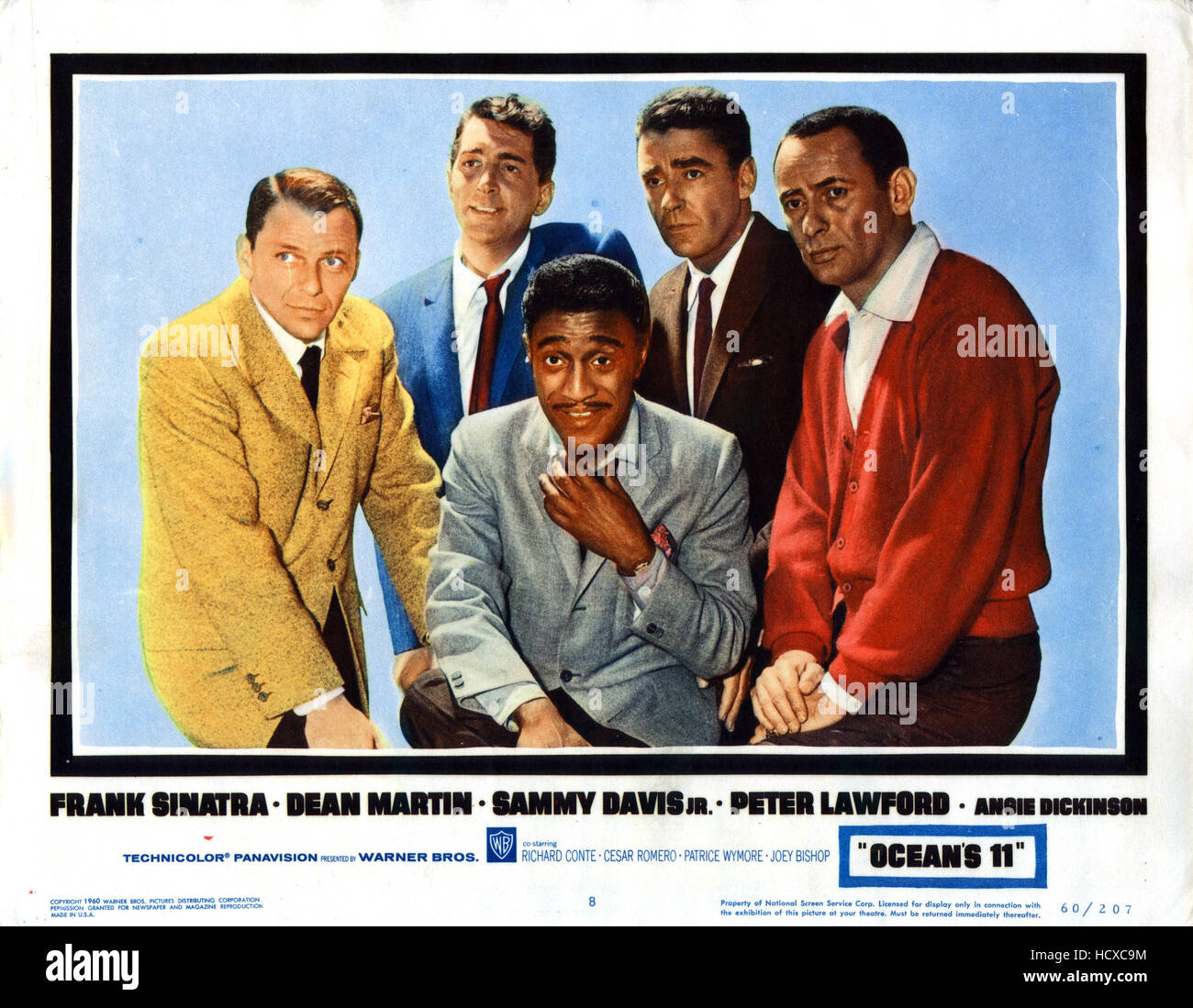 OCEAN'S ELEVEN, (aka OCEAN'S 11), from left, Frank Sinatra, Sammy Davis ...