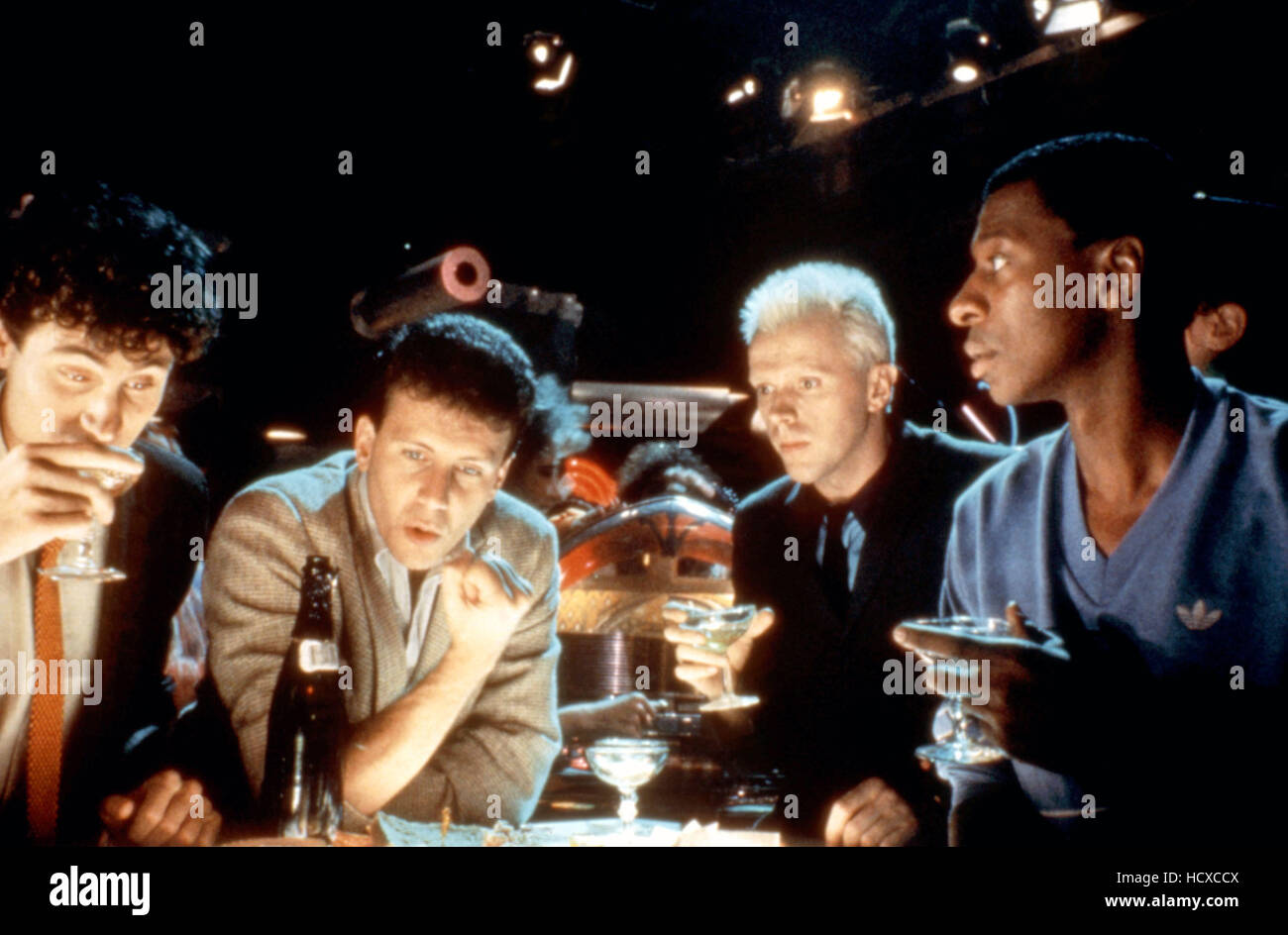 ODD JOBS, Paul Reiser (second from left), Rick Overton, Robert Townsend ...