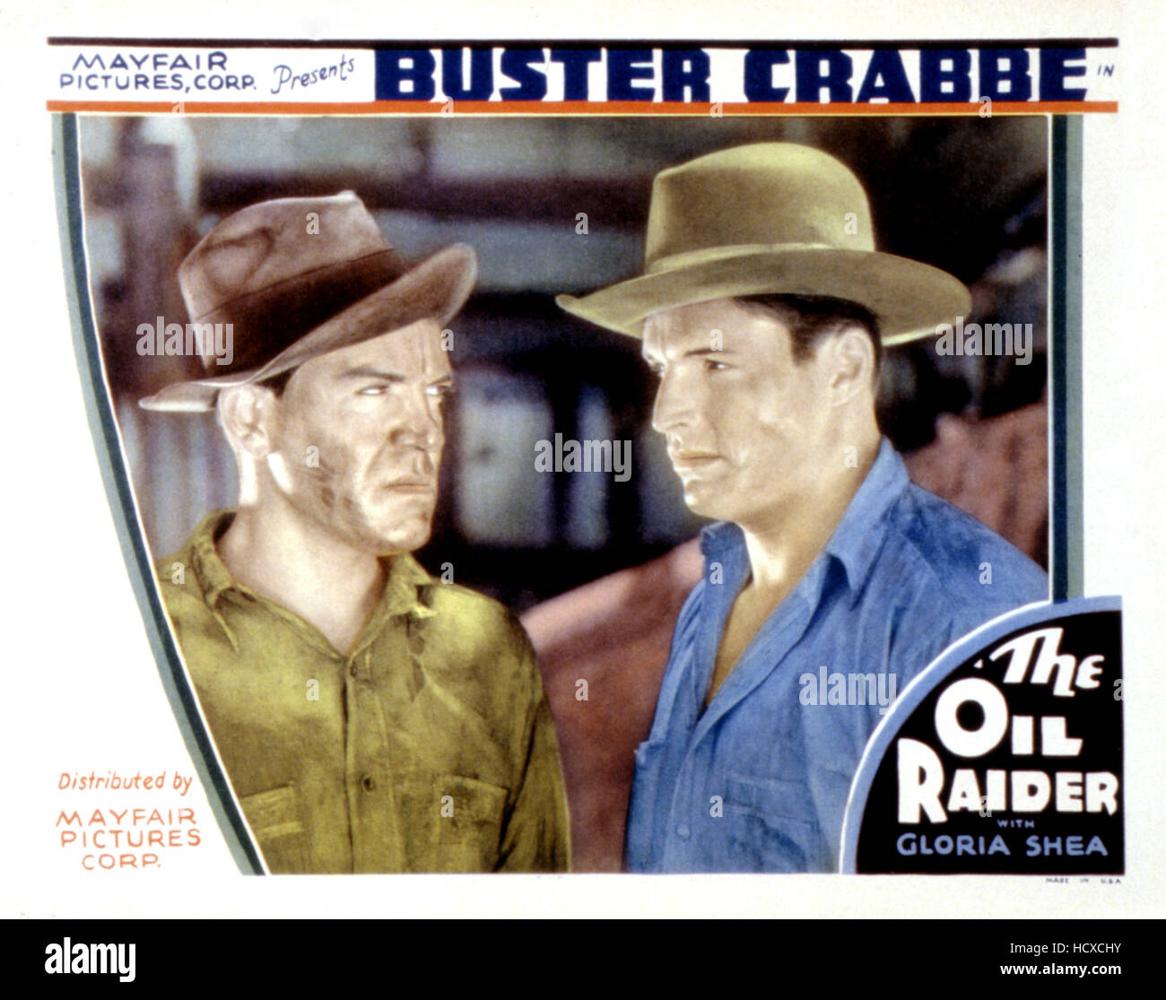 THE OIL RAIDER, Buster Crabbe, 1934 Stock Photo - Alamy