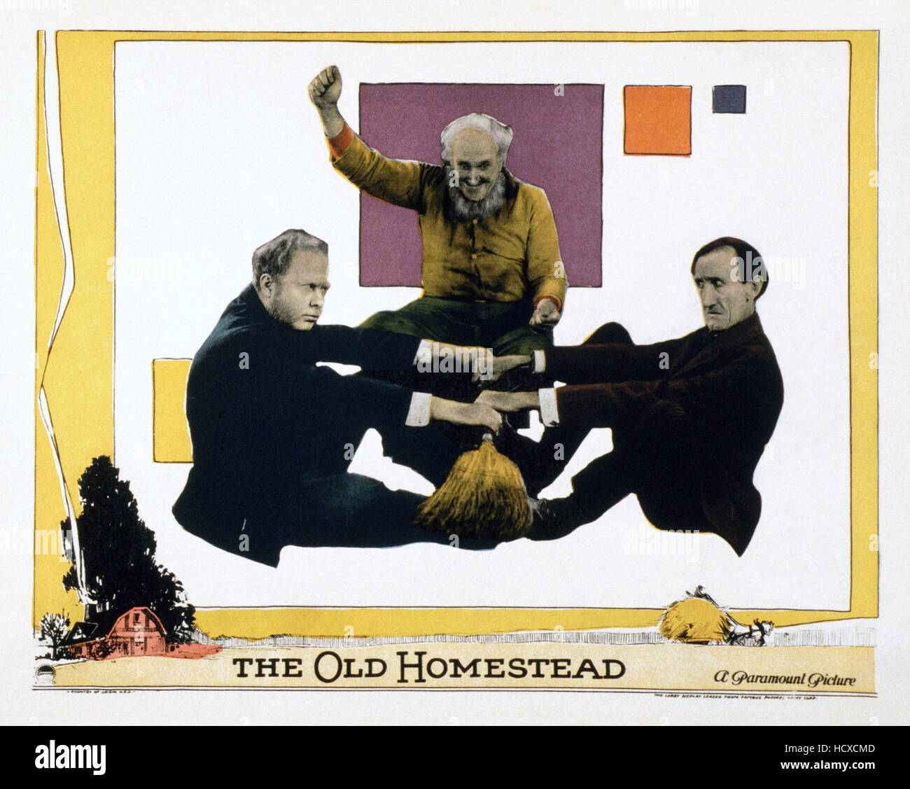 THE OLD HOMESTEAD, US lobbycard, 1922 Stock Photo - Alamy