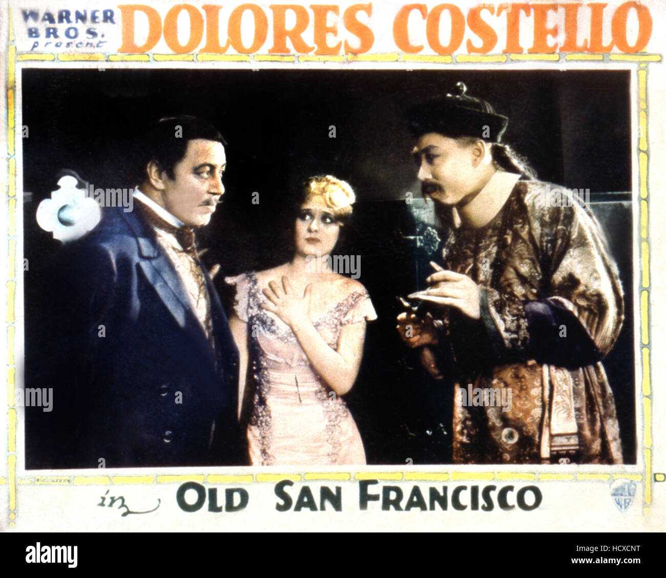 OLD SAN FRANCISCO, left: Warner Oland, center: Dolores Costello, 1927 ...