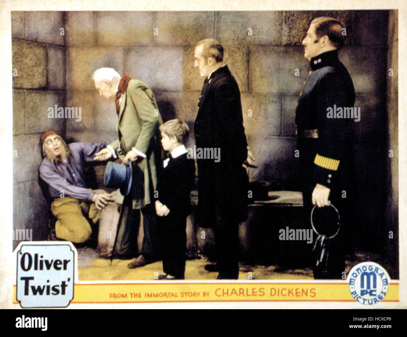 OLIVER TWIST, Irving Pichel, Dickie Moore, Alec B. Francis, 1933 Stock ...