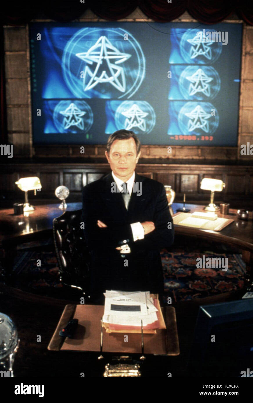 THE OMEGA CODE, Michael York, 1999 Stock Photo - Alamy