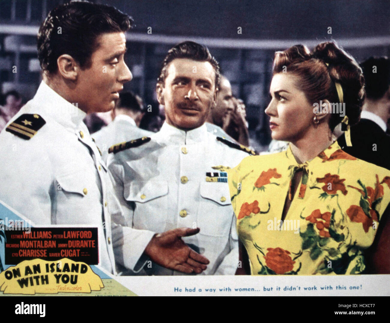 ON AN ISLAND WITH YOU, Peter Lawford, Leon Ames, Esther Williams, 1948 ...