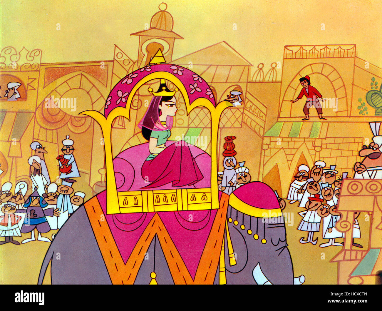 1001 ARABIAN NIGHTS, Animated feature, 1959 Stock Photo - Alamy