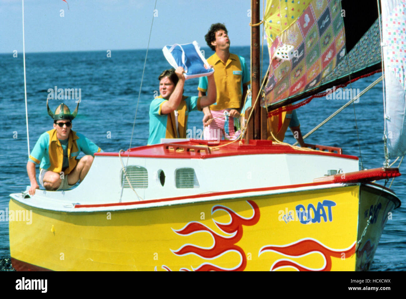 ONE CRAZY SUMMER, John Cusack, Joel Murray, Tom Villard, 1986 Stock ...