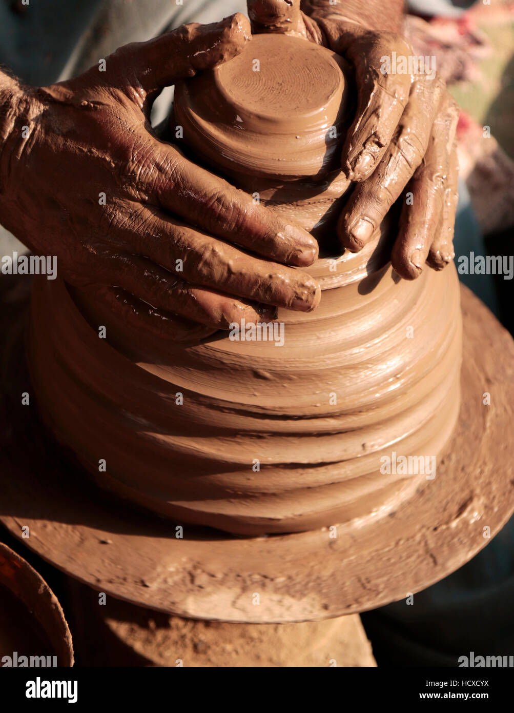 The clay art Stock Photo - Alamy