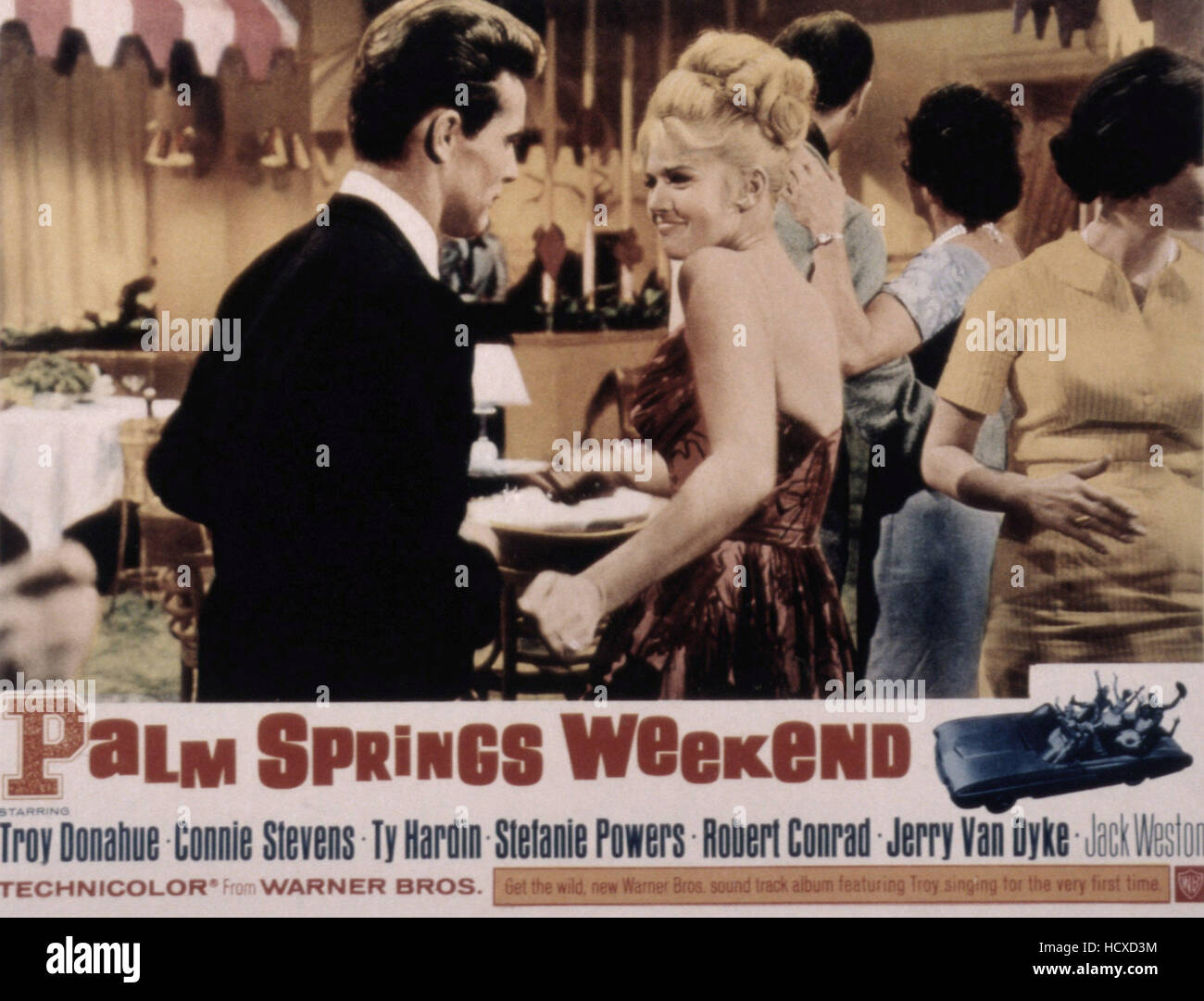 PALM SPRINGS WEEKEND, Robert Conrad, Connie Stevens, 1963 Stock Photo - Alamy