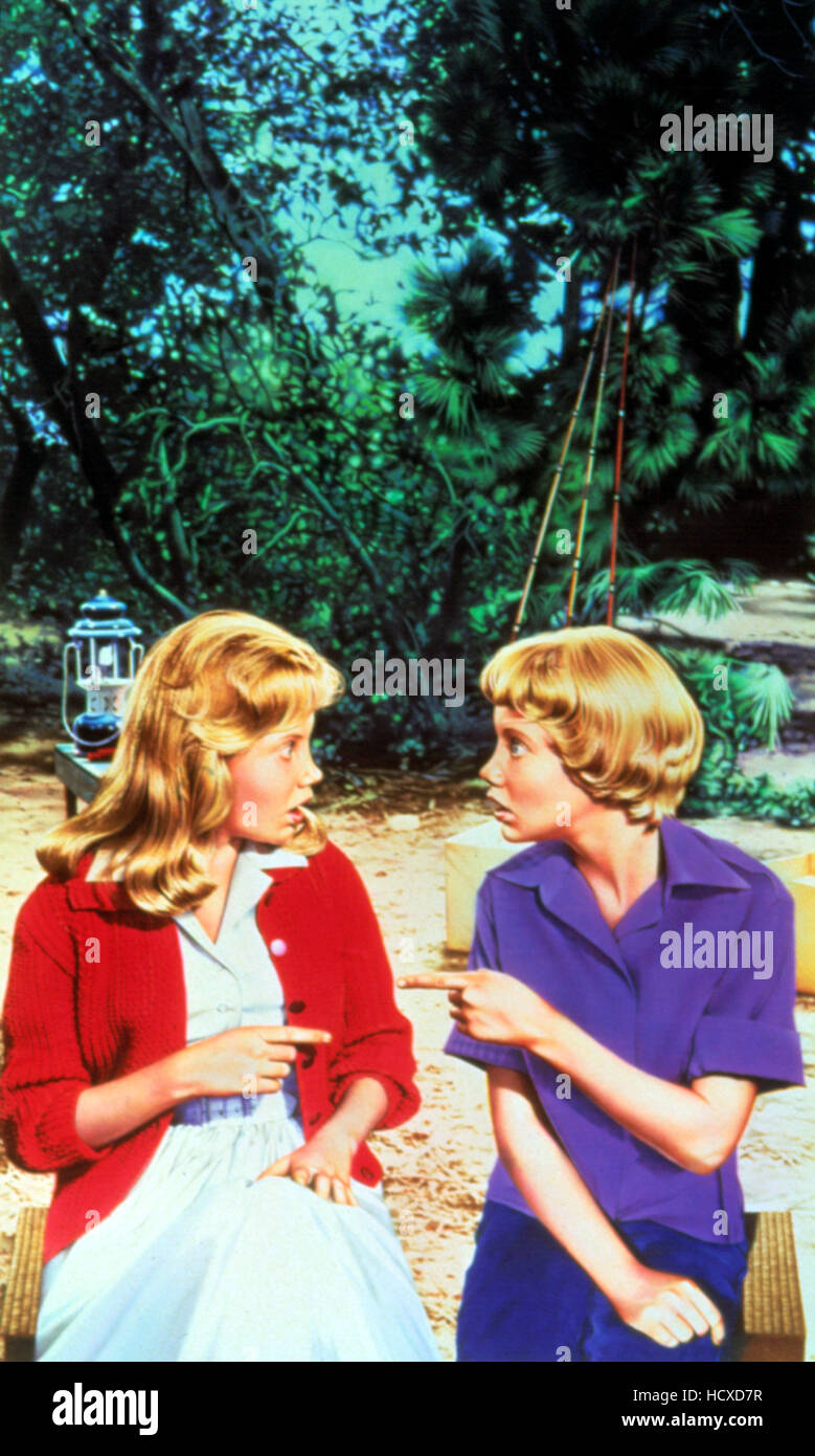 THE PARENT TRAP, Hayley Mills, 1961 Stock Photo - Alamy