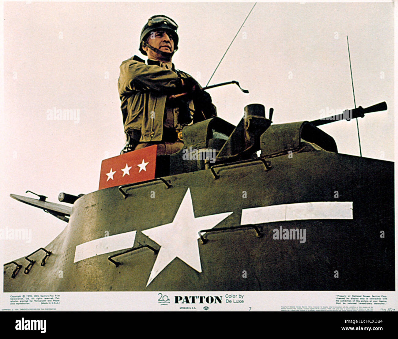 PATTON, George C. Scott, 1970, TM and Copyright (c) 20 th Century-Fox ...