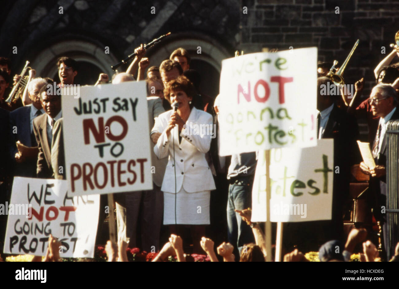 PCU, Jessica Walter (with microphone), 1994, TM & Copyright © 20th ...