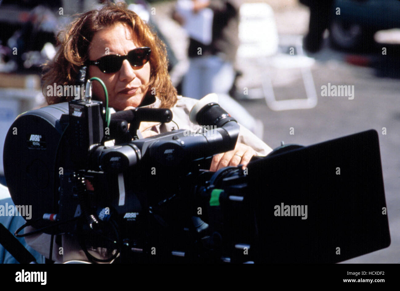 PEACEMAKER, Director Mimi Leder on set, 1997. (c) DreamWorks/courtesy ...