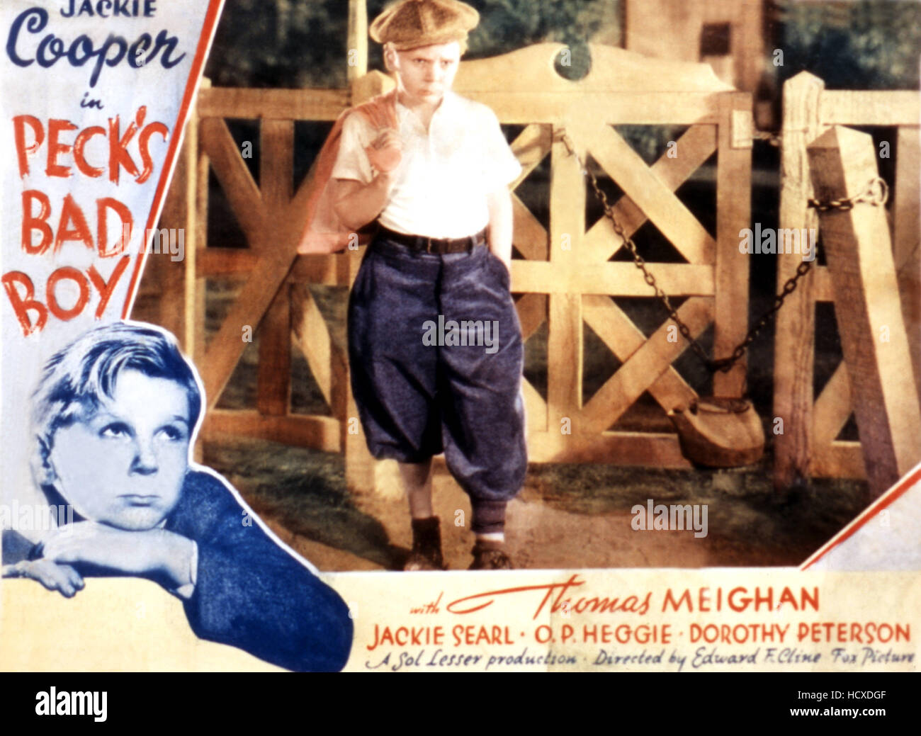 PECK'S BAD BOY, Jackie Cooper, 1934 Stock Photo - Alamy