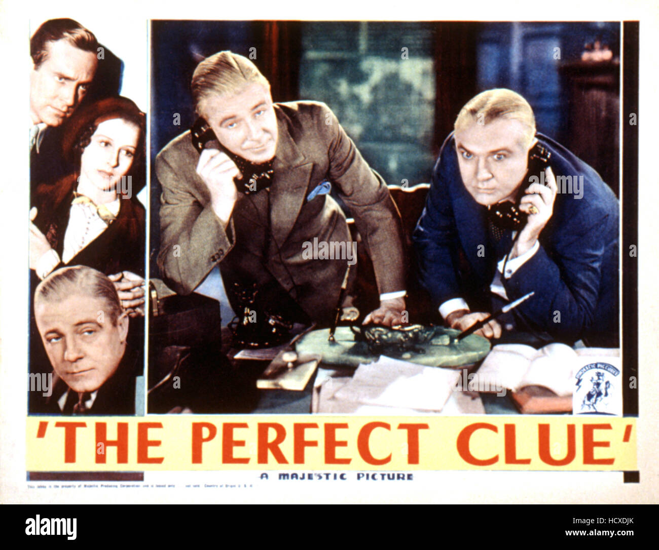 THE PERFECT CLUE, Richard 'Skeets' Gallagher, Charles C Wilson, 1935 ...