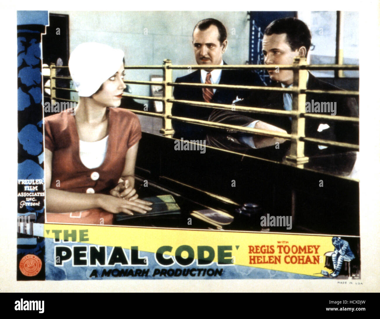 THE PENAL CODE, Helen Cohan, Regis Toomey, 1932 Stock Photo - Alamy