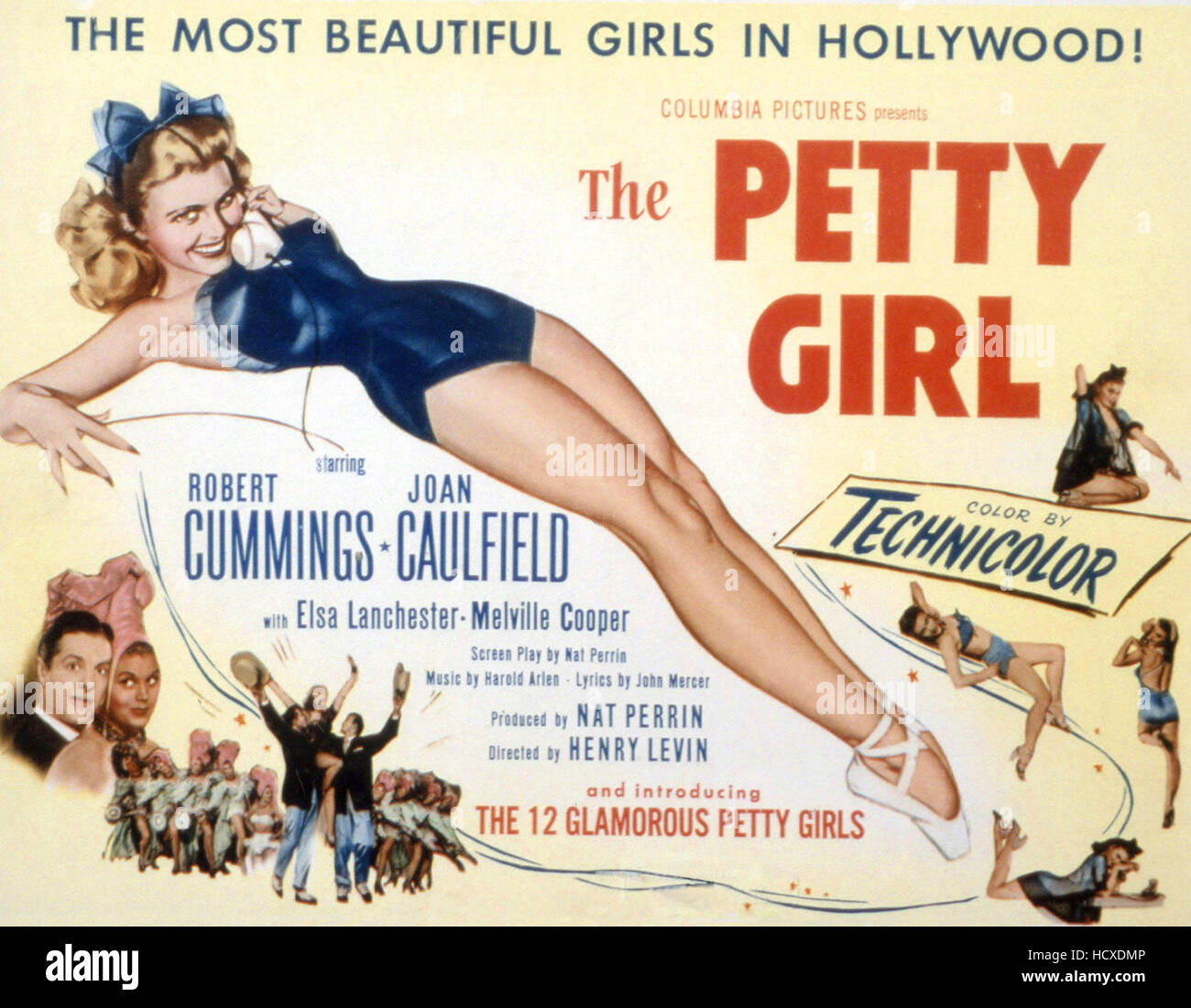 THE PETTY GIRL, Robert Cummings, Joan Caulfield, 1950 Stock Photo - Alamy