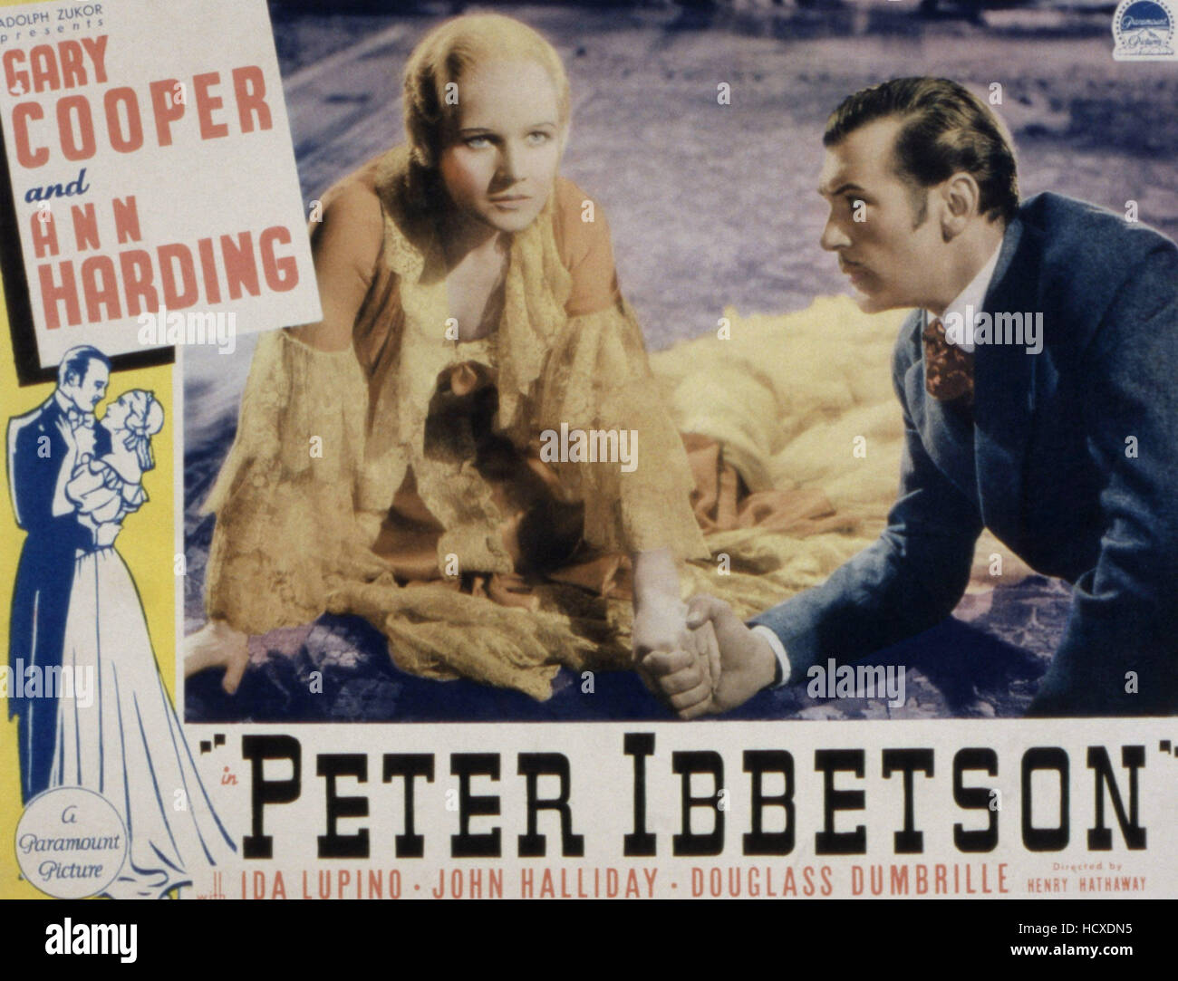PETER IBBETSON, Ann Harding, Gary Cooper, 1935 Stock Photo - Alamy
