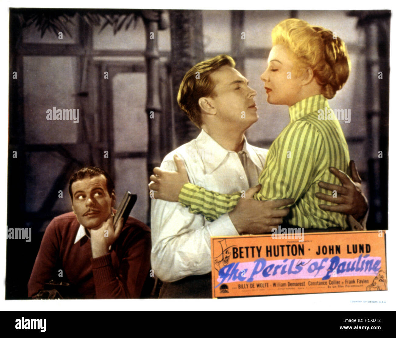 THE PERILS OF PAULINE, Billy deWolfe, John Lund, Betty Hutton, 1947 ...
