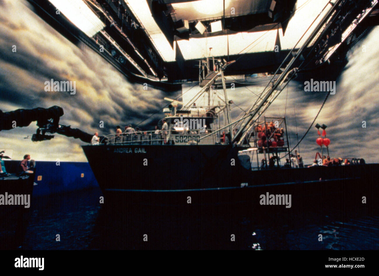 THE PERFECT STORM, Production shot on the soundstage, 2000. ©Warner ...