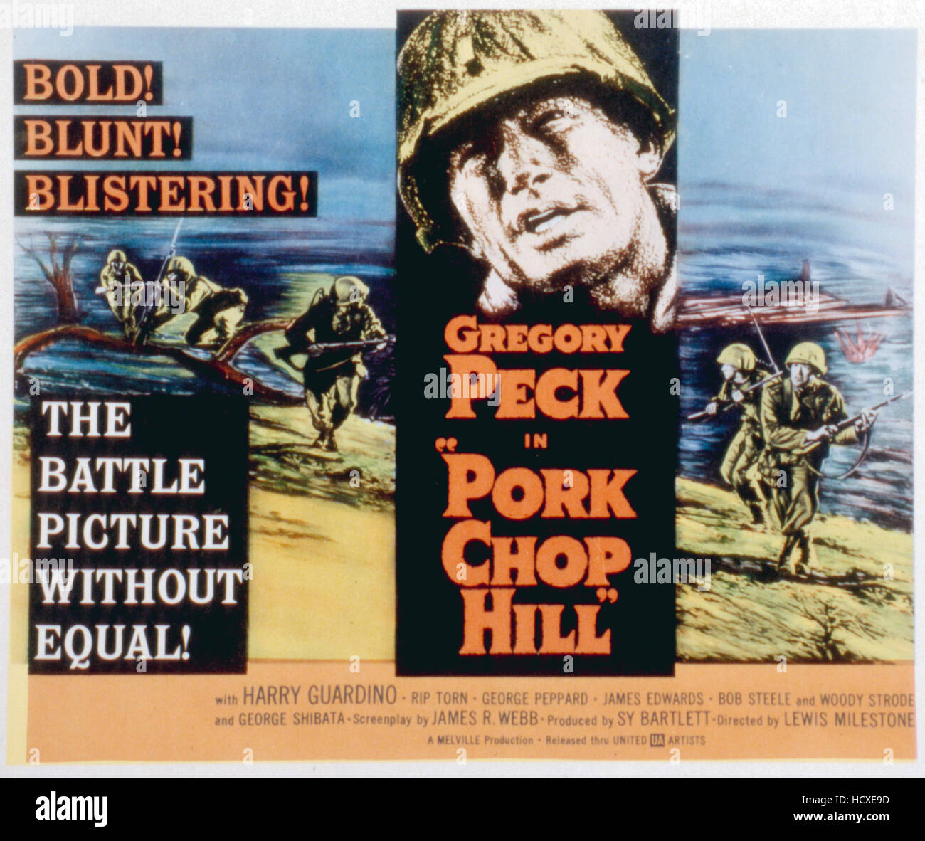 PORK CHOP HILL, Gregory Peck, 1959 Stock Photo - Alamy
