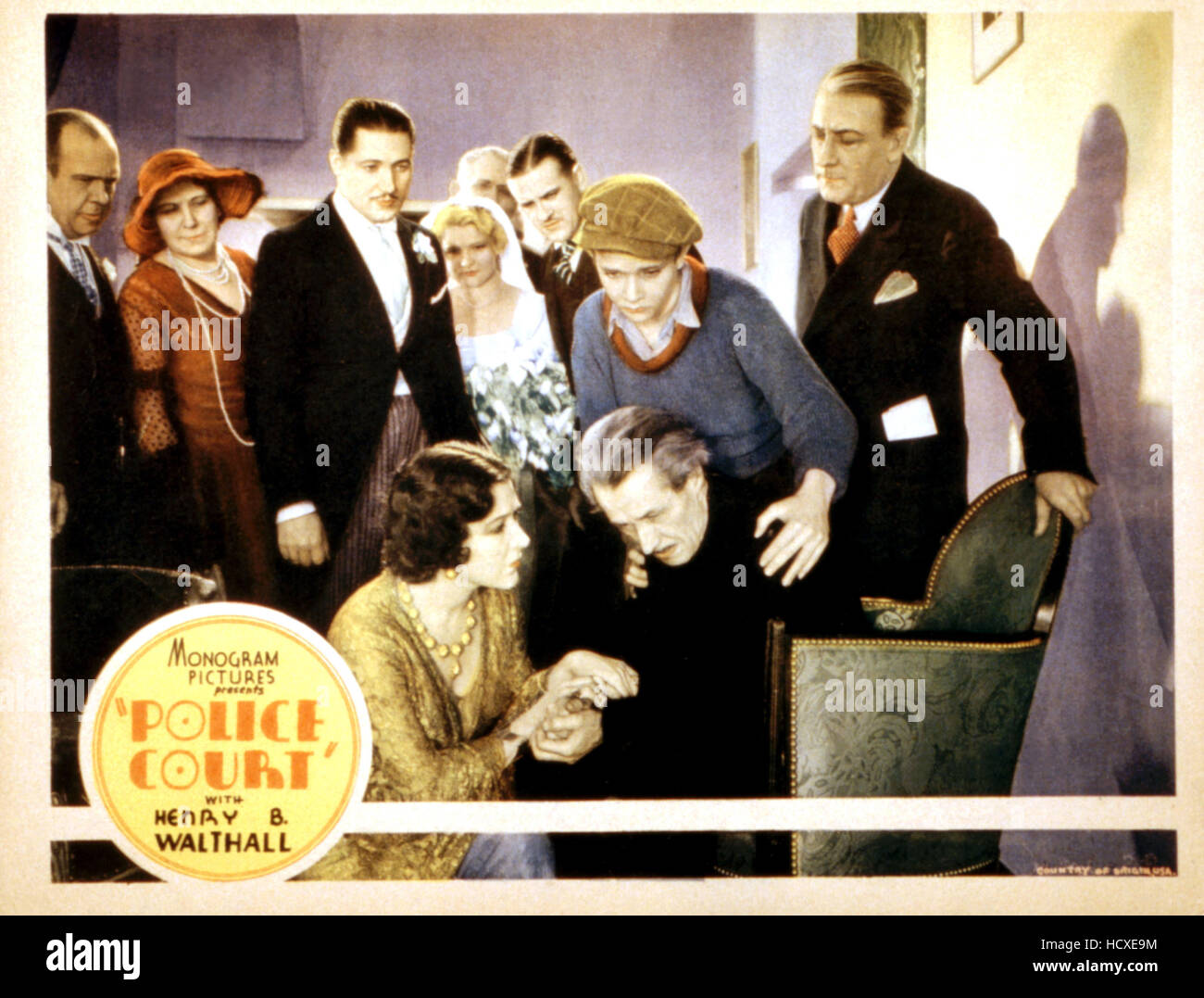 POLICE COURT, Aileen Pringle, Leon Janney, Henry B Walthall, 1932 Stock ...
