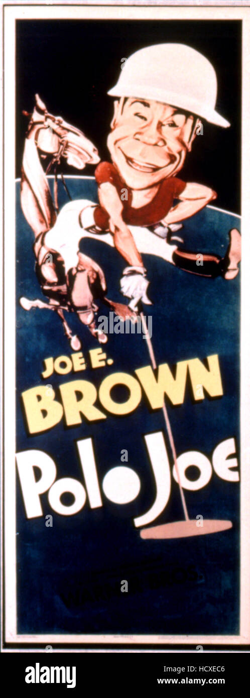 POLO JOE, Joe E. Brown, 1936 Stock Photo - Alamy